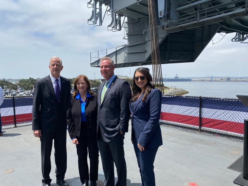 Rep. Scott Peters and Rep. Sara Jacobs Celebrate Military Funding Wins ...